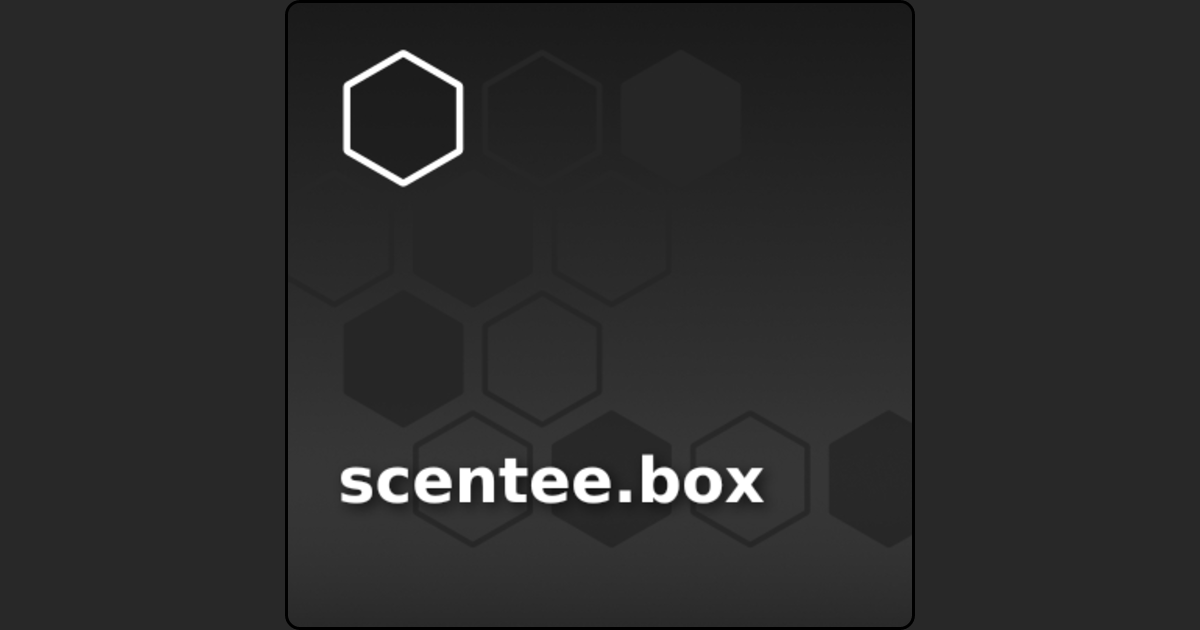 scentee.box - Profile | .box